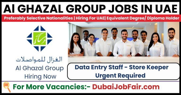 Al Ghazal Transport Careers In Dubai - Latest Job Openings In Dubai